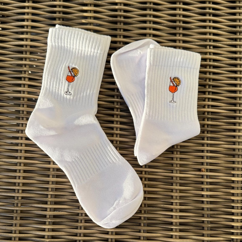 Aperol spritz socken - Etsy.de