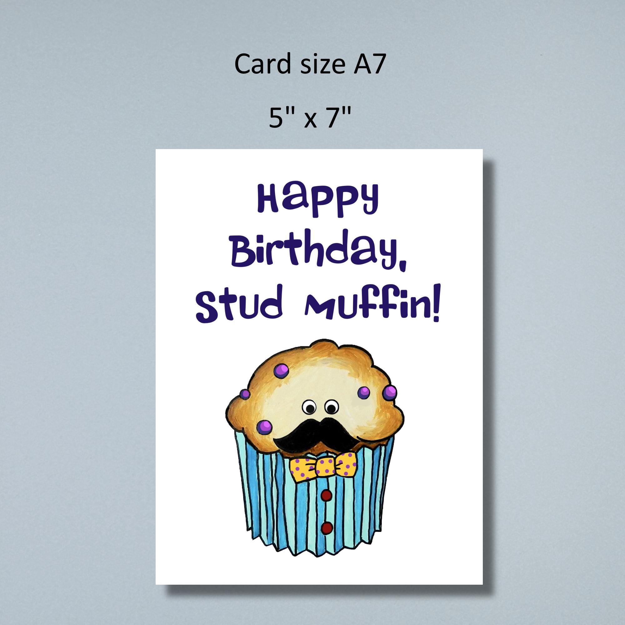 Funny Birthday Card for Him – INSTANT DOWNLOAD – Printable Card - Happy ...