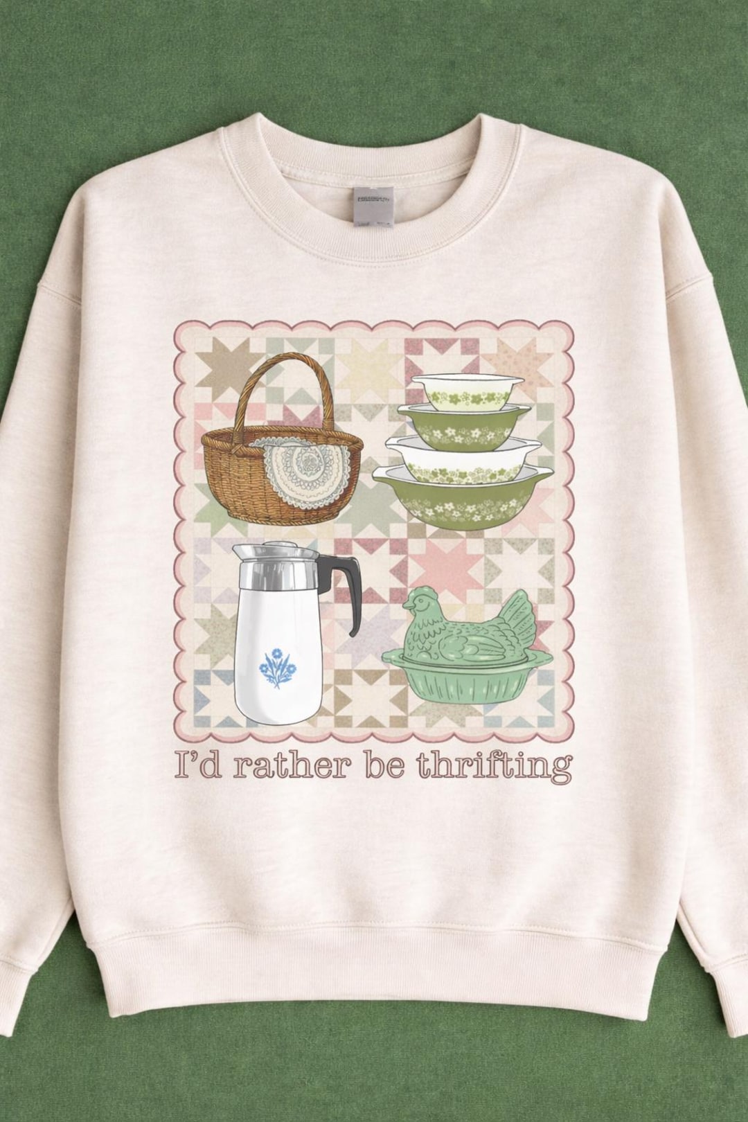 I'd Rather Be Thrifting Digital Design, Shirt Design, Instant Download ...