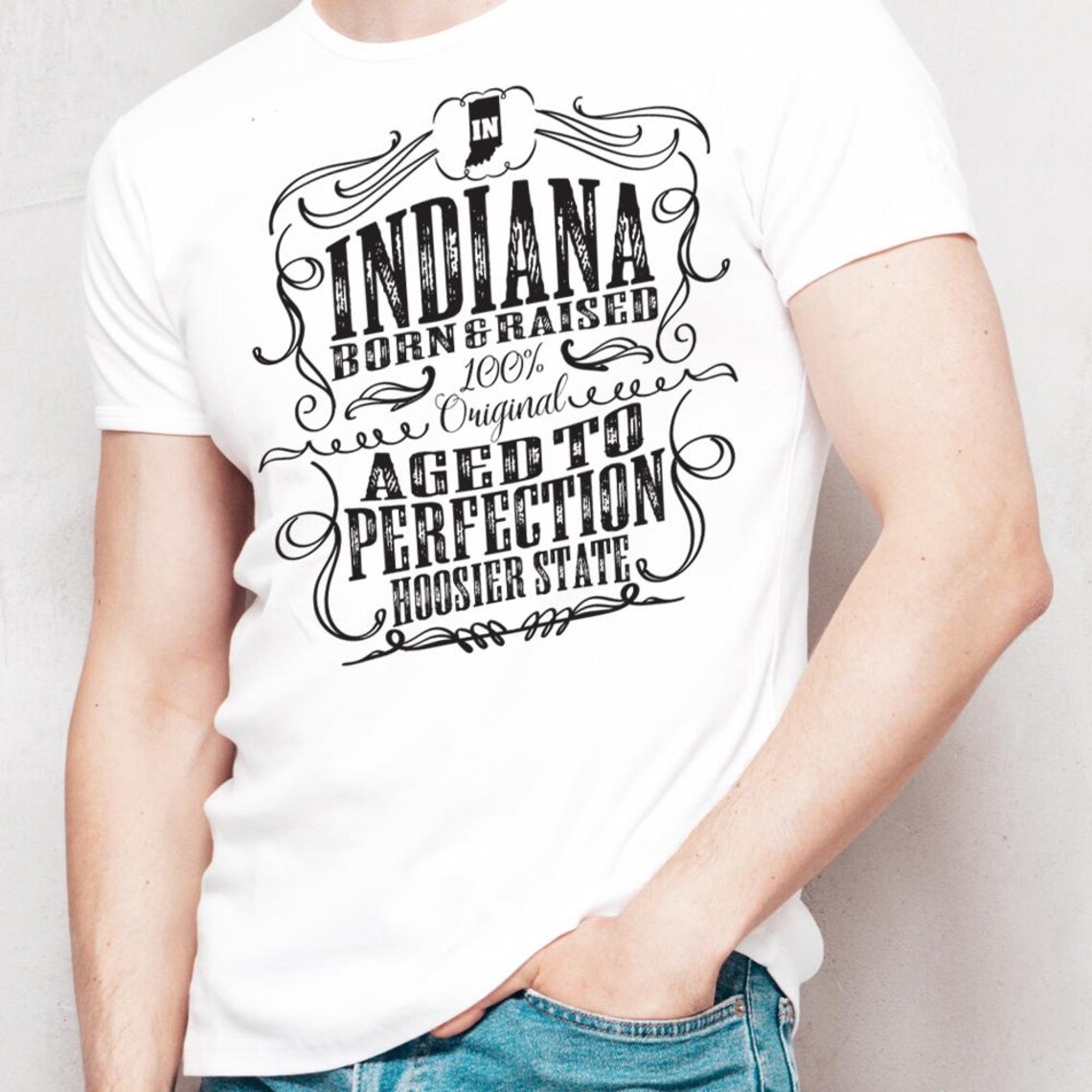 Indiana Whiskey Label Vector Graphics (digital Download) - Etsy