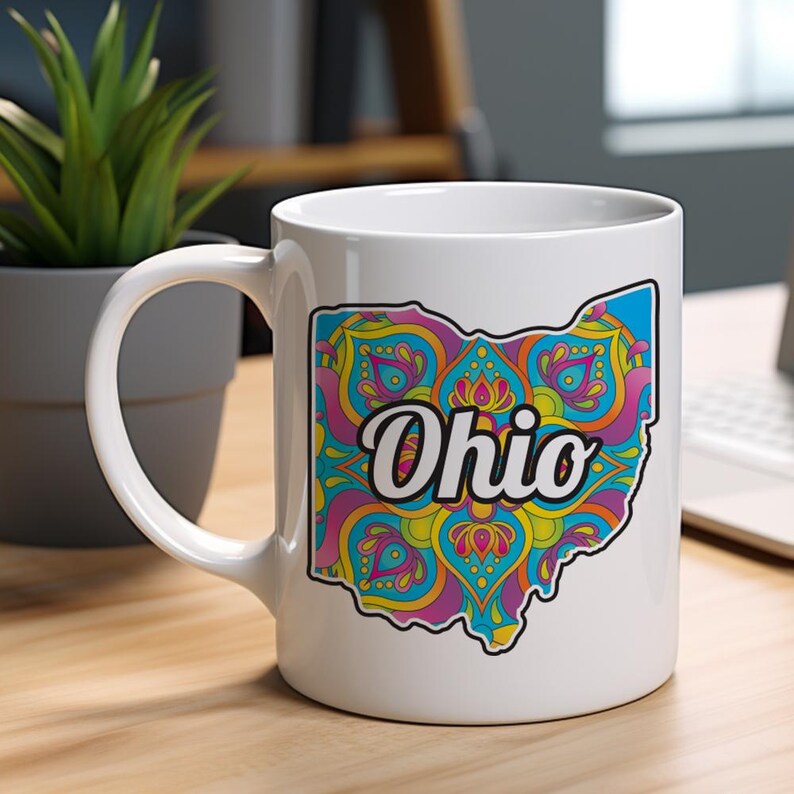 Ohio Mandala Vector Graphic Bundle (digital Files) - Etsy