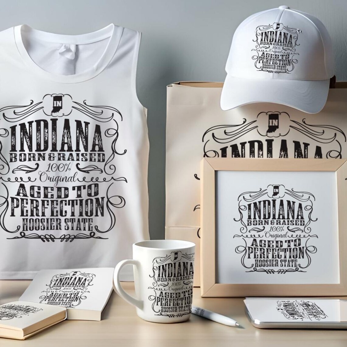 Indiana Whiskey Label Vector Graphics (digital Download) - Etsy