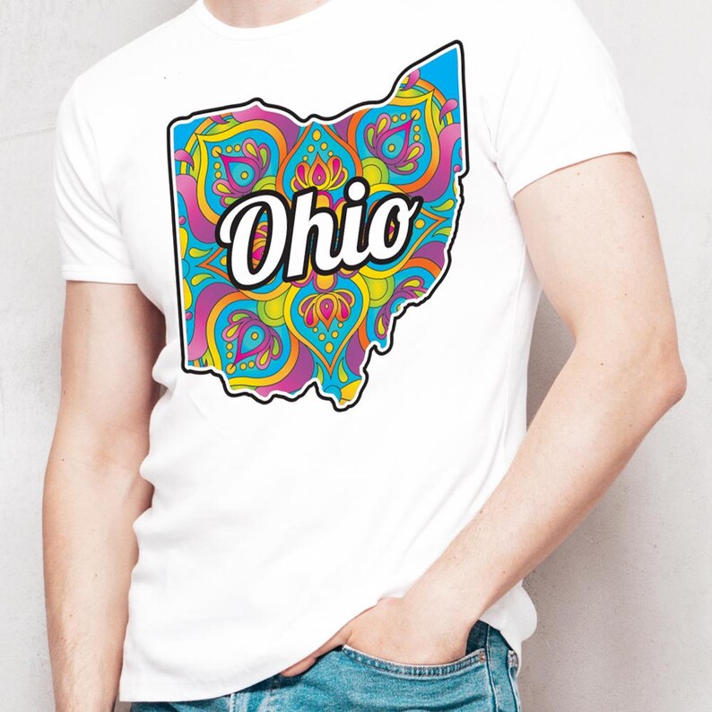 Ohio Mandala Vector Graphic Bundle (digital Files) - Etsy