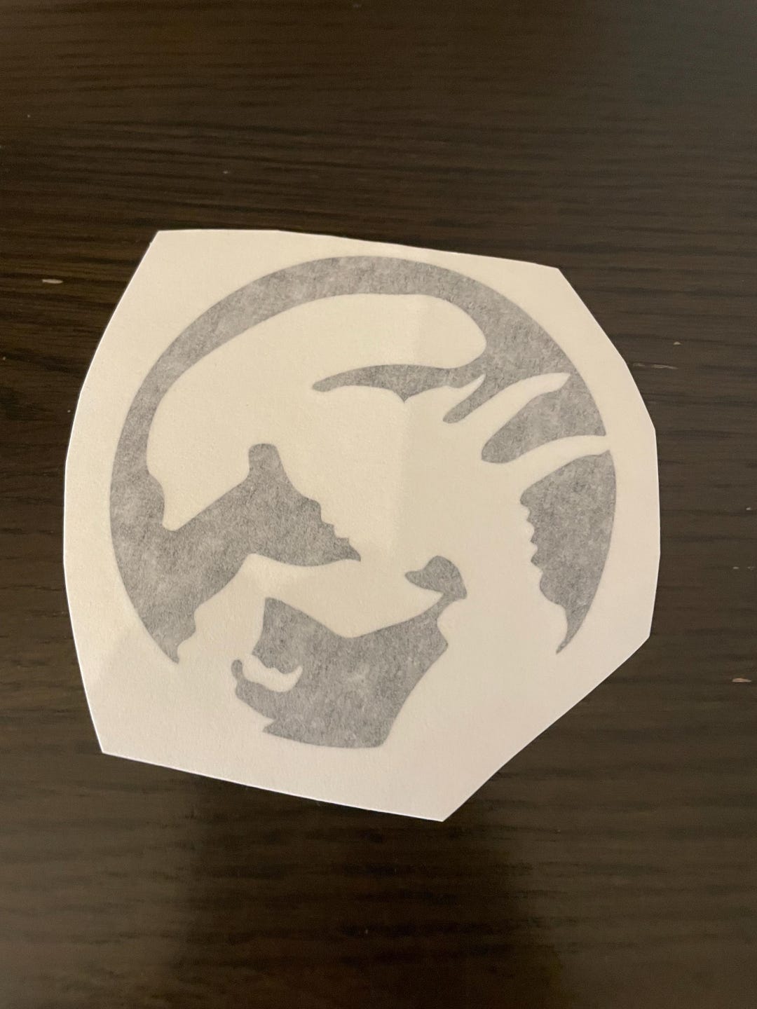 Xenomorph Emblem Sticker – Alien Franchise Sci-fi Horror Silhouette - Etsy