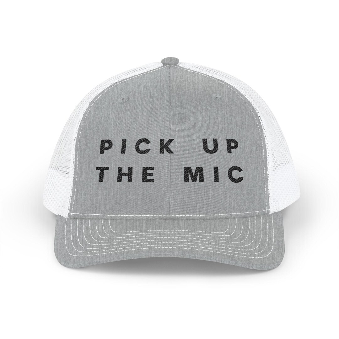 Charlie Kirk Freedom Legacy Hat, Pick up the Mic Turning Point Ball Cap ...
