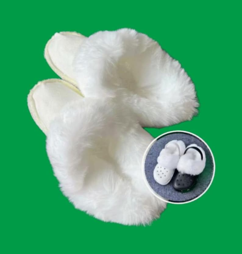 Faux Fur Croc Inserts: Plush Shoe Liners for Clogs - Etsy