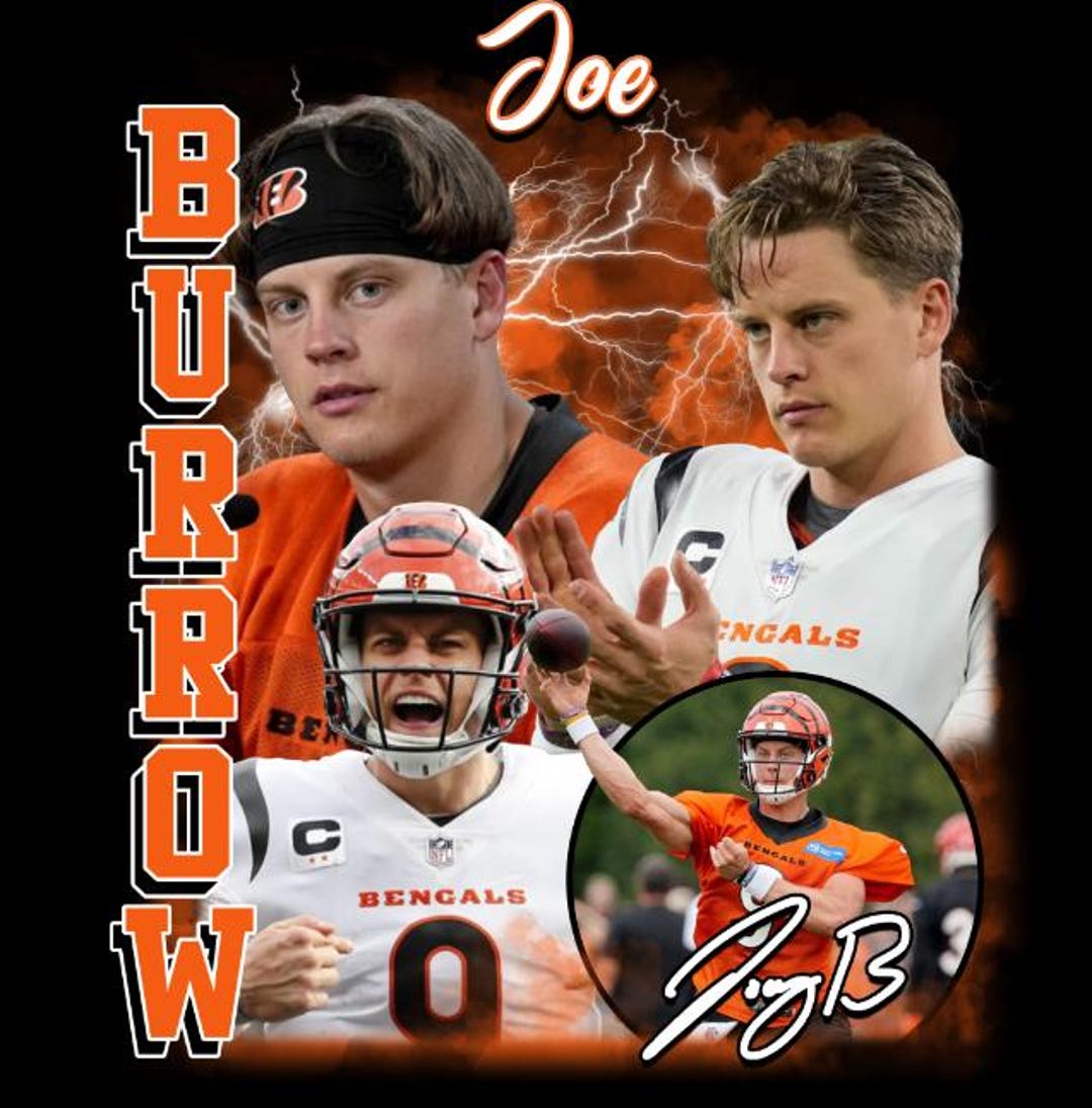 Joe Burrow T Shirt Design PNG Instant Download - Etsy