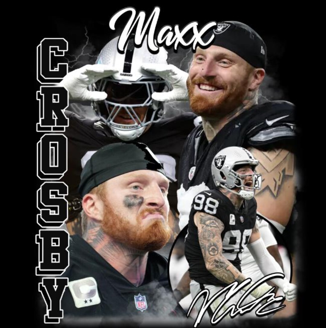 Maxx Crosby T Shirt Design PNG Instant Download - Etsy