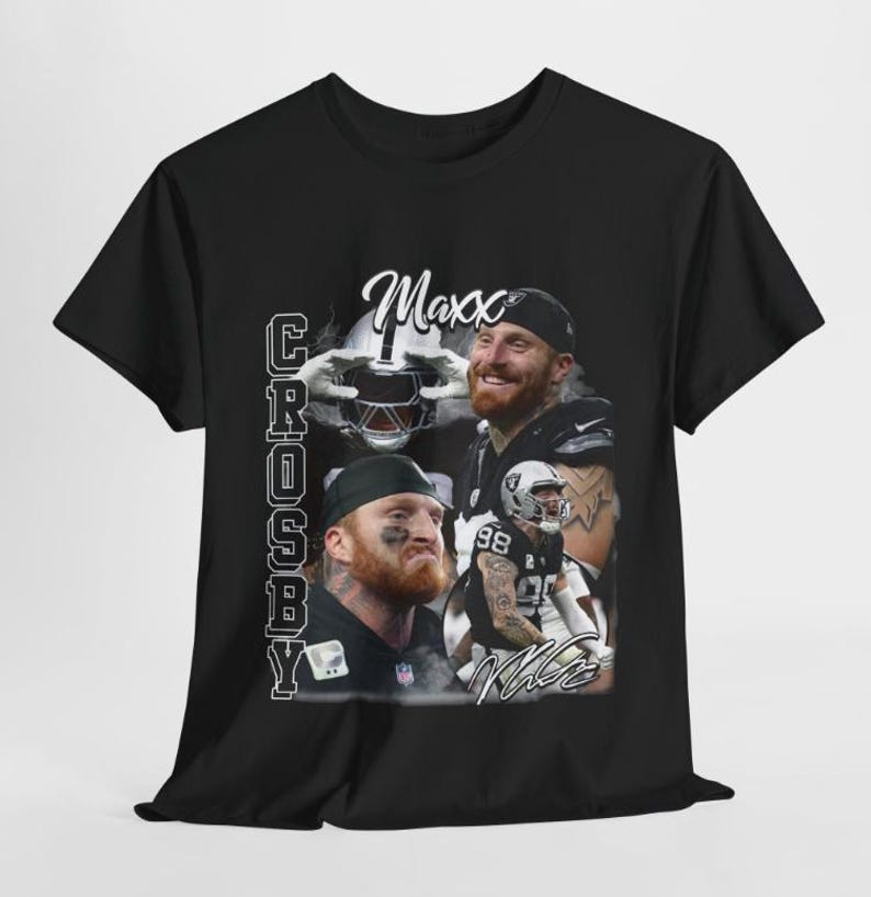 Maxx Crosby T Shirt Design PNG Instant Download - Etsy