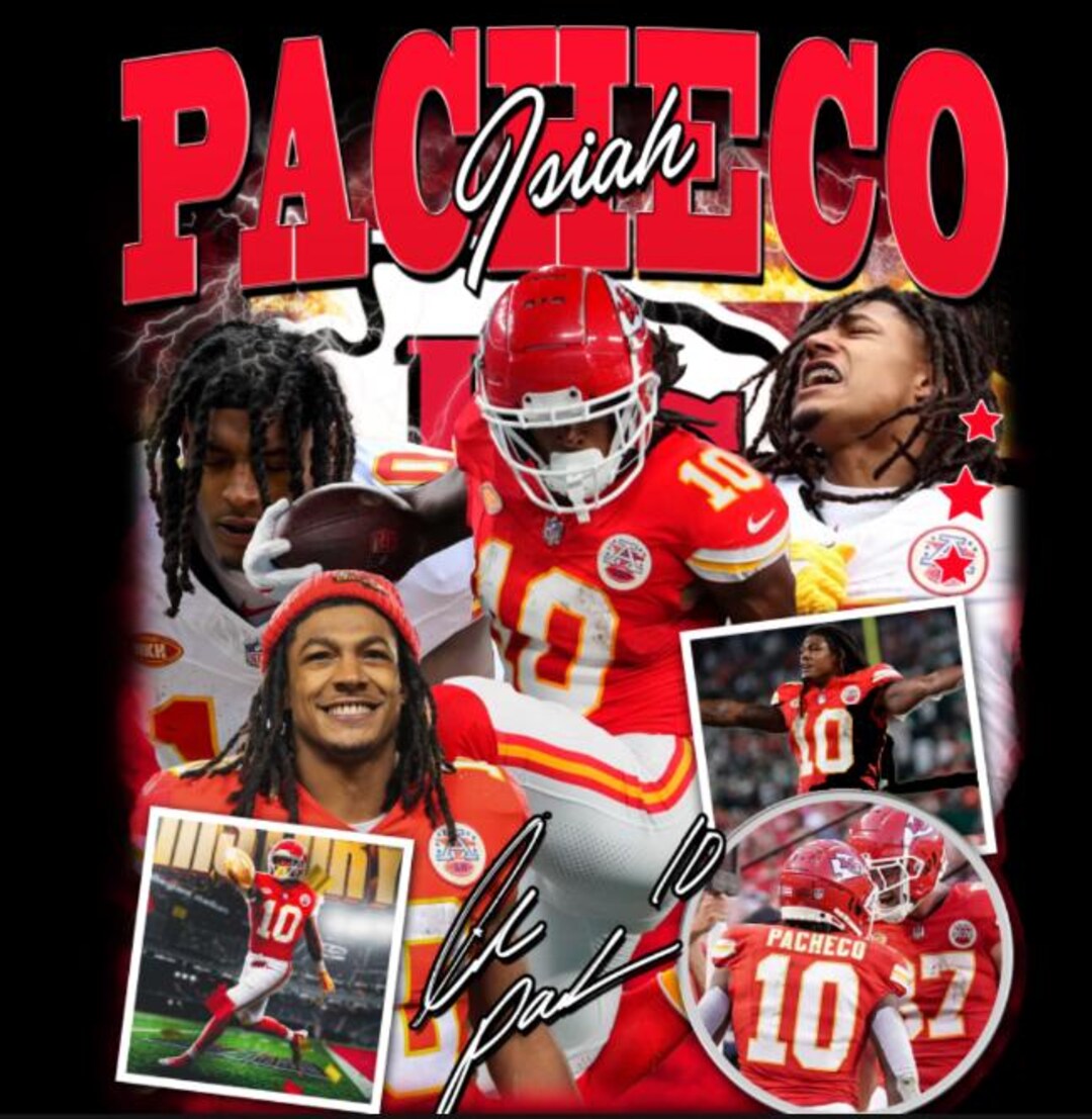 Isiah Pacheco T Shirt Vintage90s Design PNG Instant Download - Etsy