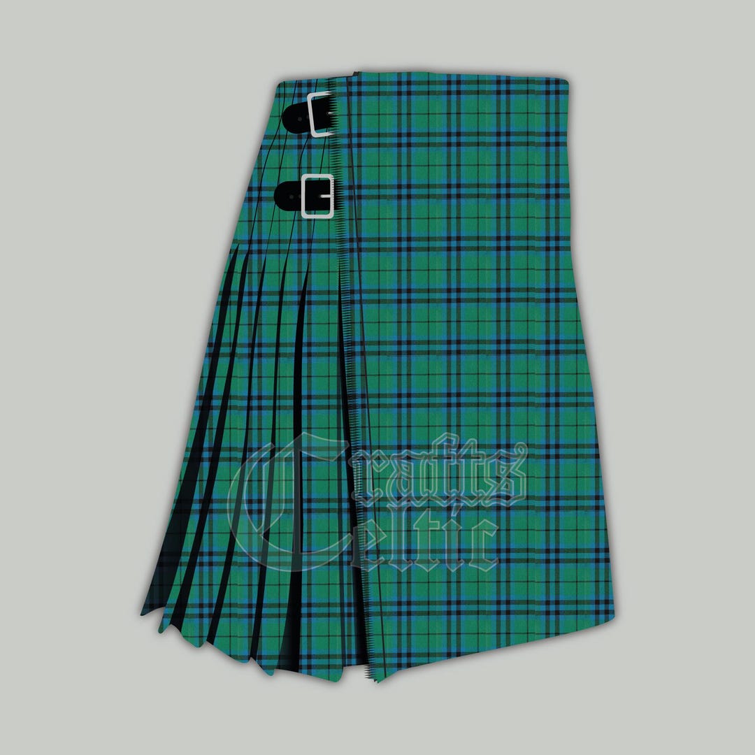 Handmade Scottish Austin Ancient Tartan Kilt - 8 Yard Acrylic Wool - Etsy