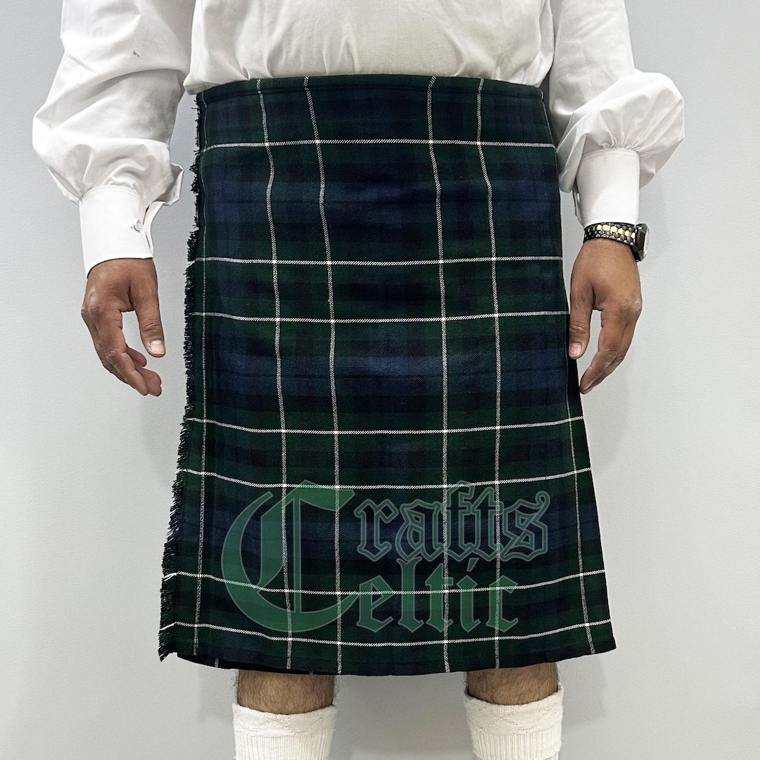 Handmade Scottish Graham Clan Tartan Kilt - 8 Yard Acrylic Wool - Etsy