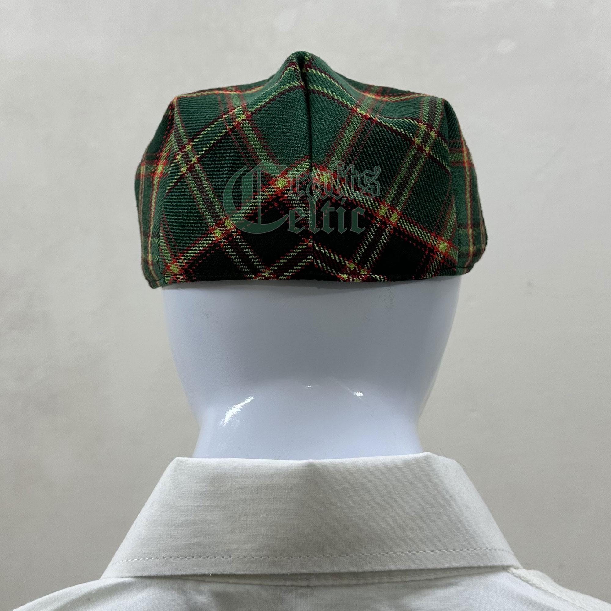 Handmade Scottish Tartan Flat Cap: Clan Plaid Hat for Men - Etsy