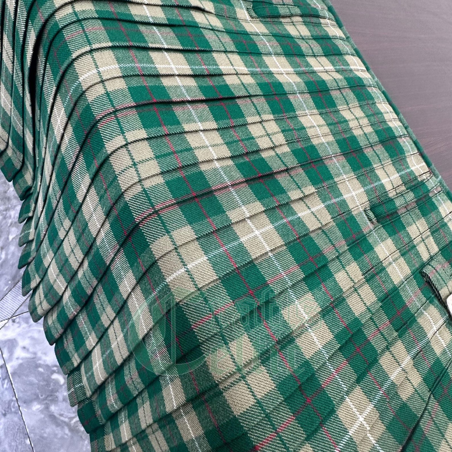 Handmade Clan Mckinney Tartan Kilt: 16 Oz Acrylic Wool, 8 Yard - Etsy