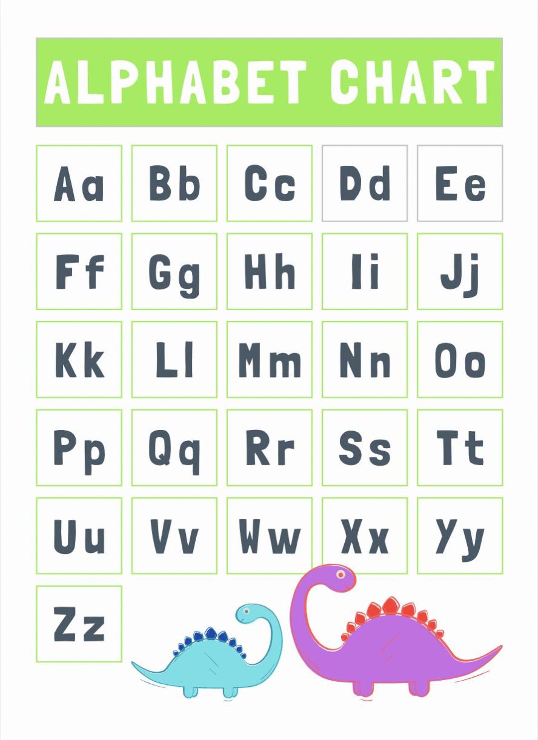 Printable Alphabet Chart, Early Childhood Education, Preschool Learning ...