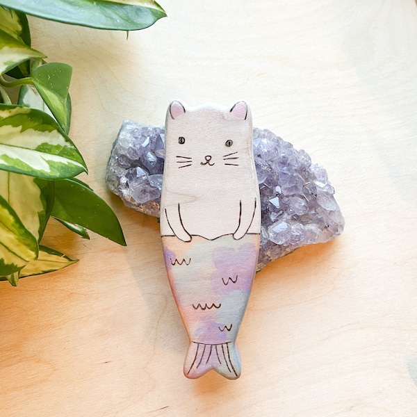 Mermaid Cat - Etsy