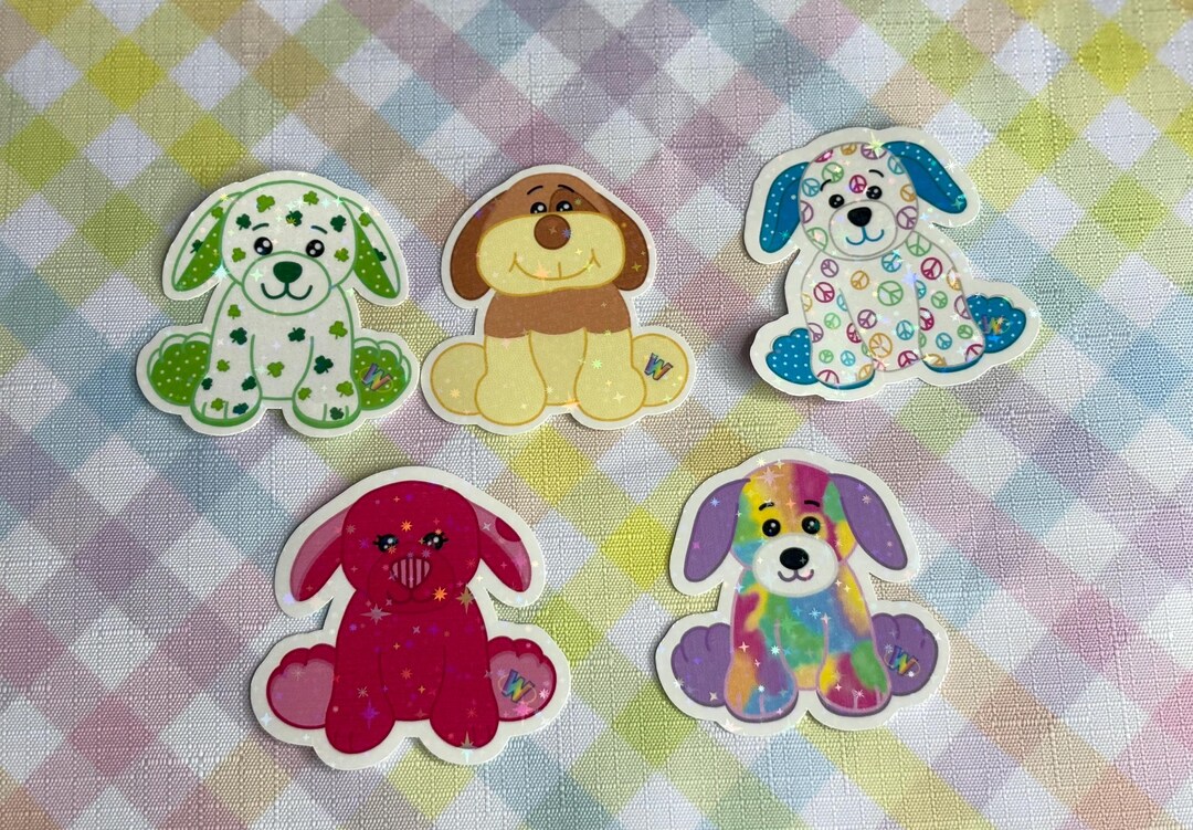 Webkinz Puppy Pet Stickers - Etsy