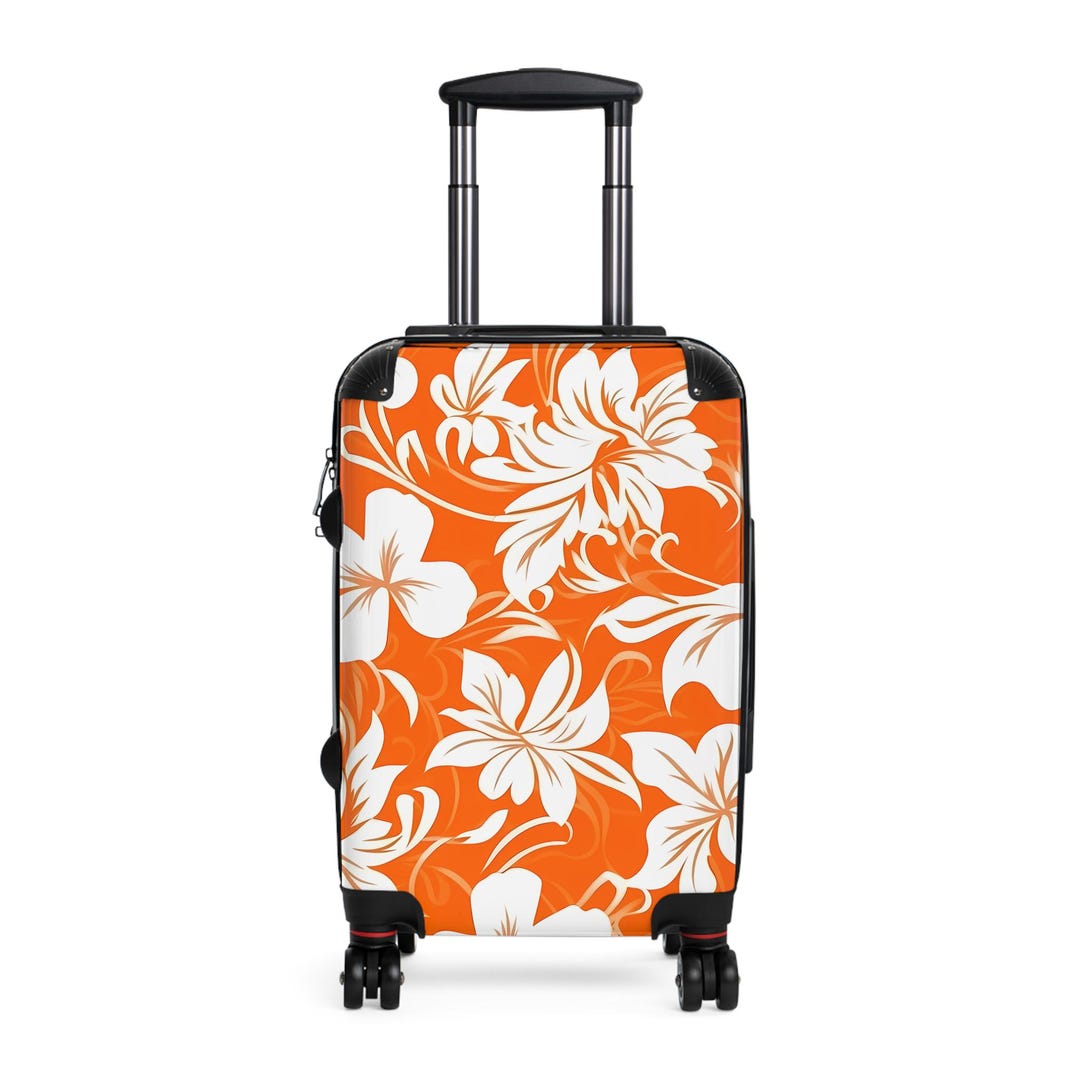 Clamshell Swivel Suitcase (3 Sizes, Hawaiian Alani) - Etsy