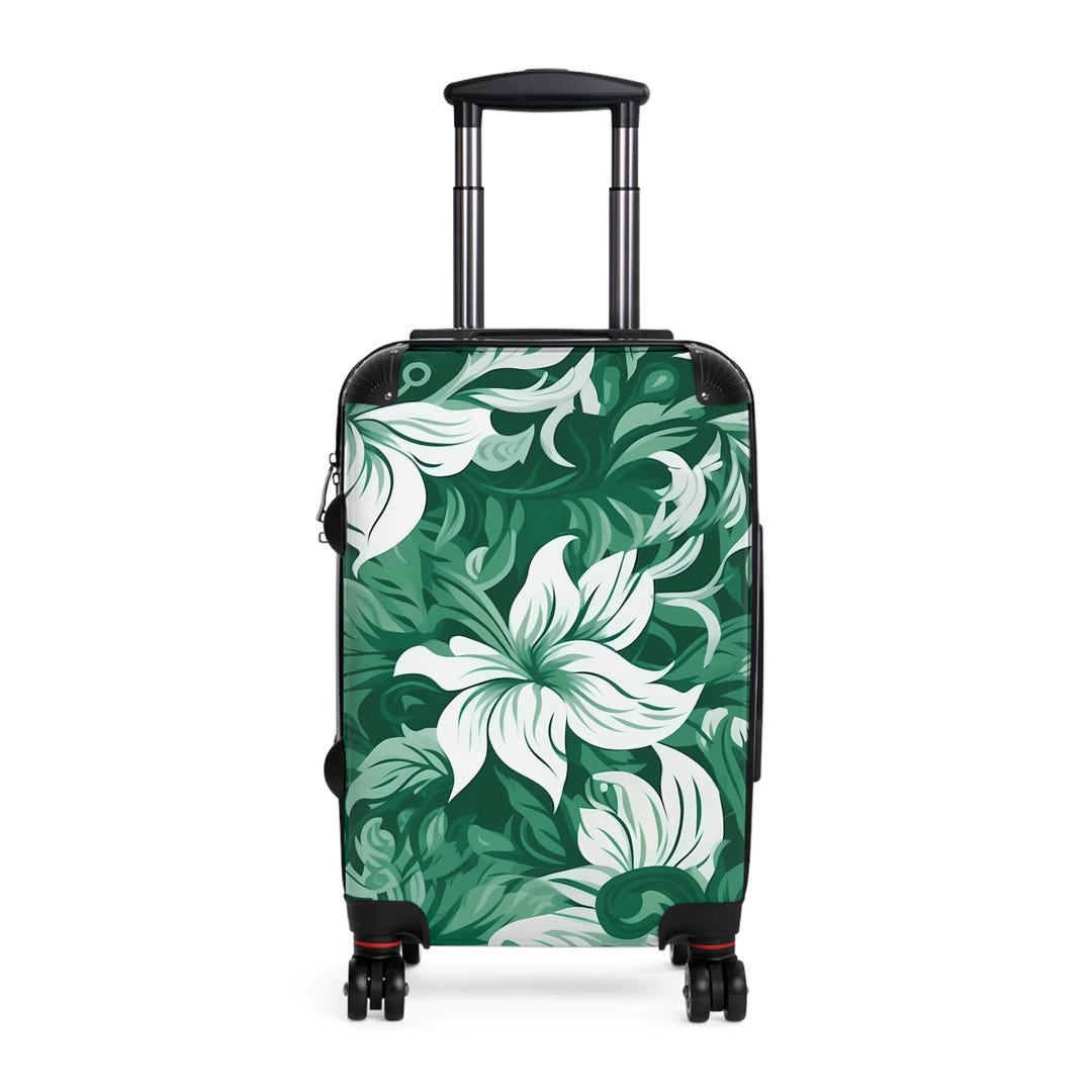 Clamshell Swivel Suitcase 3 Sizes, Hawaiian Omao - Etsy