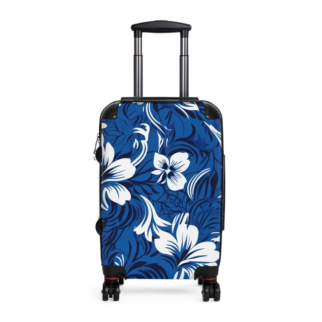 Clamshell Swivel Suitcase 3 Sizes, Hawaiian Ocean - Etsy
