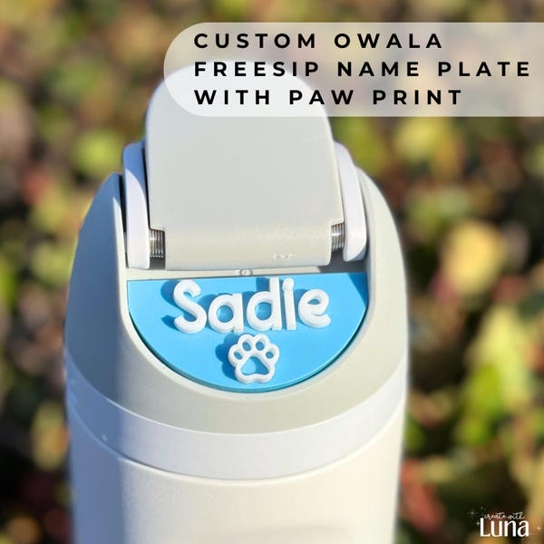Owala Cat Water Bottle - Etsy
