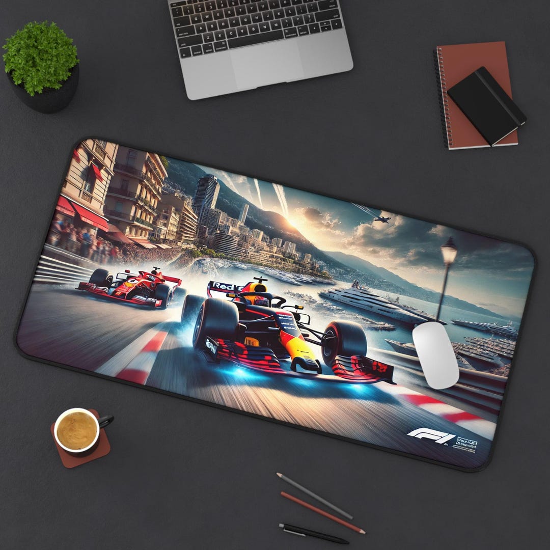 Formula One Desk Mat – F1 Racing Mouse Pad – High-speed Mousepad for ...