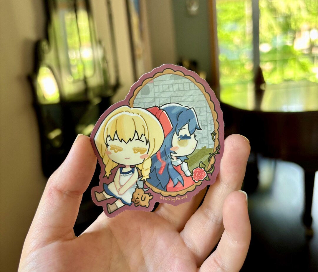 Chibi Viola and Ellen Sticker | the Witch’s House | Anime | Rpg Horror ...