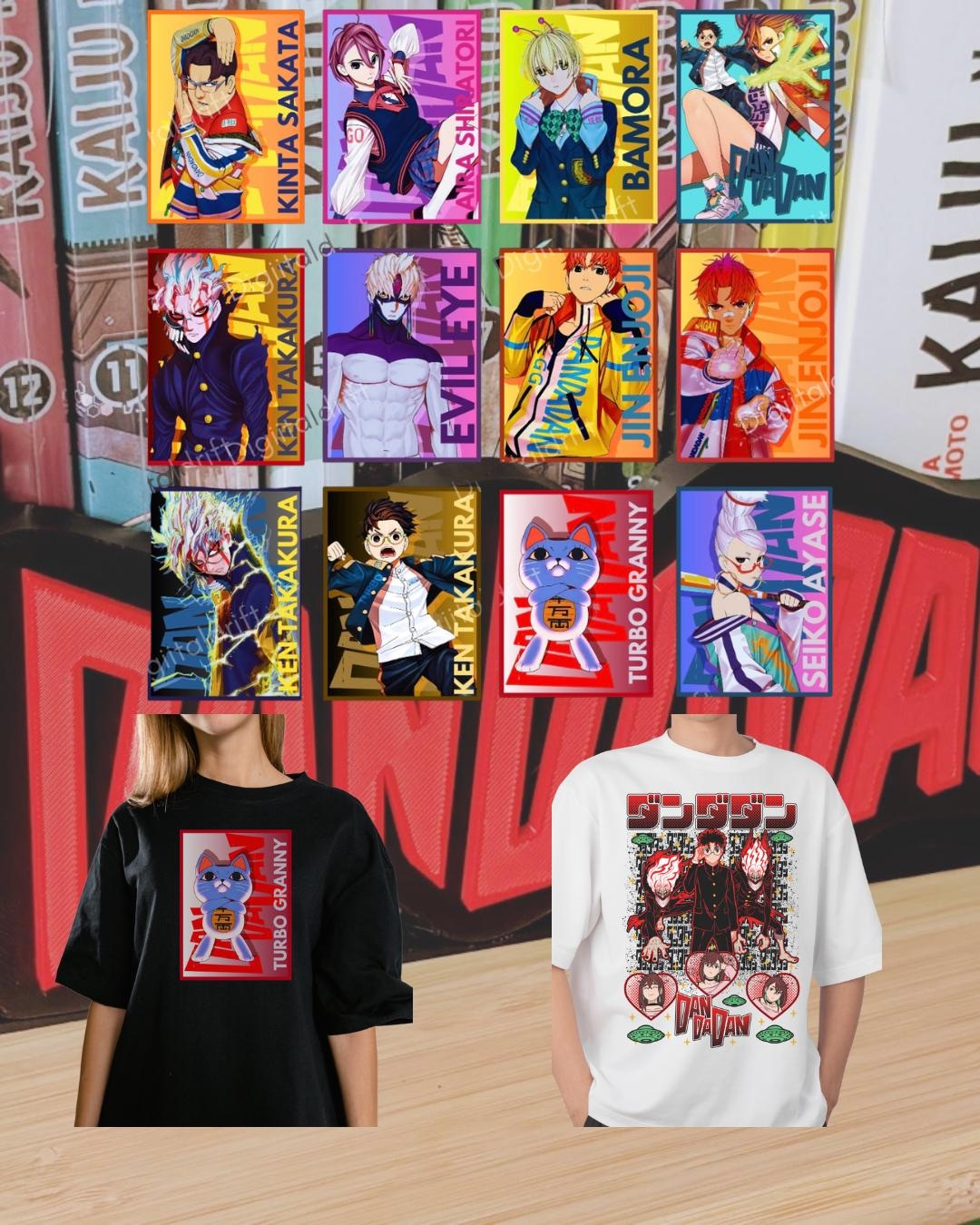 32 DANDADAN | PNG | Png | Vector | DTF | Sublimation | T-shirt Design ...