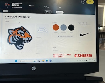Custom Teambuilder Logo + Uniform Design for College Football 25 - Etsy