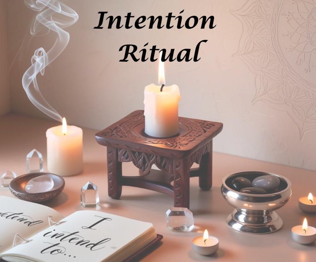 Personalized Intention Ritual | Energy Clearing to Support Your Goals ...