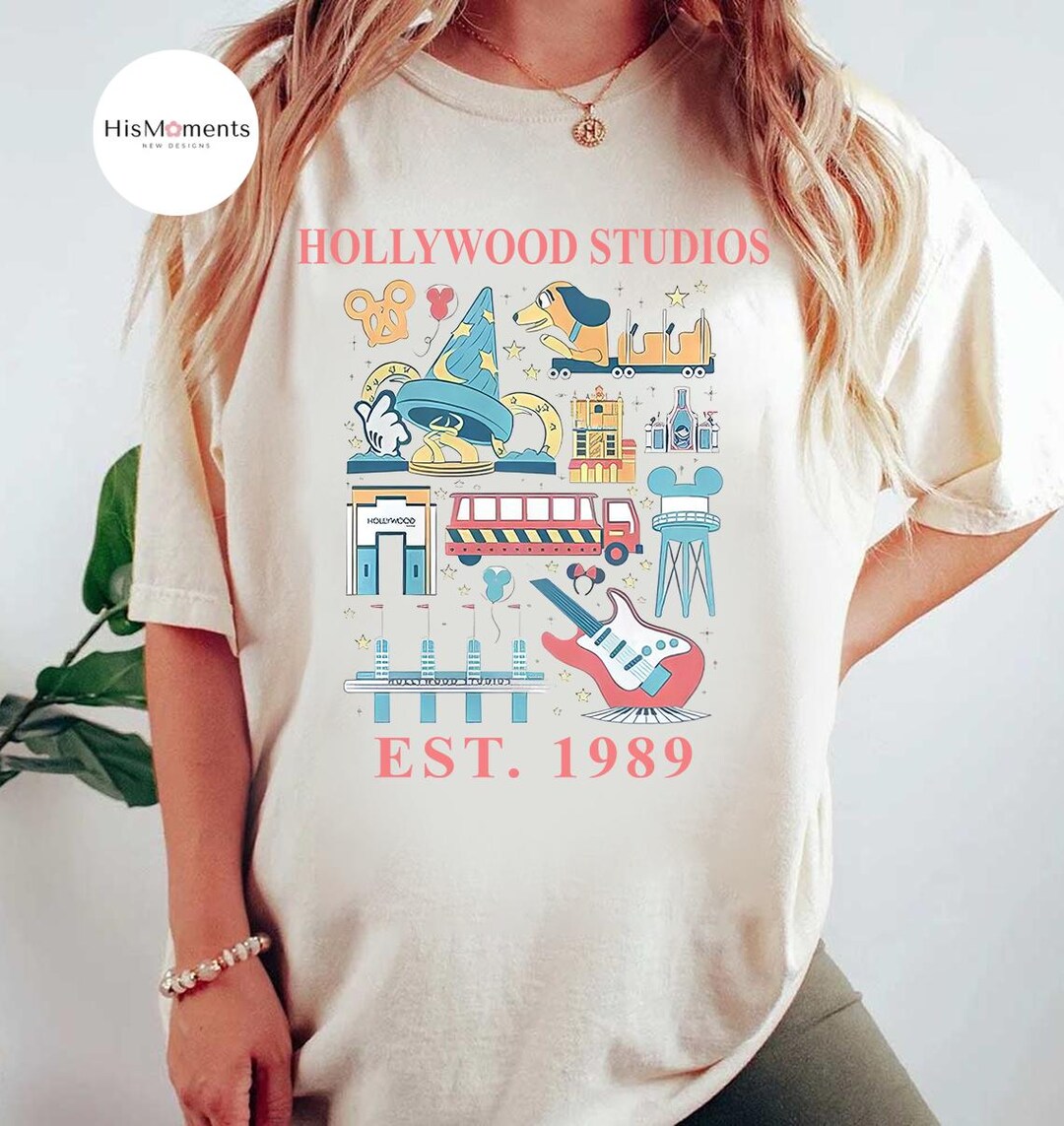 Retro Disney Hollywood Studios Shirt, Hollywood Studios Trip Shirt ...