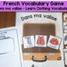 French Clothing Vocabulary Game Cards Writing Unit - Dans Ma Valise Il ...