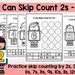 Skip Counting Printable Practice Set for Homeschool or Classroom ...