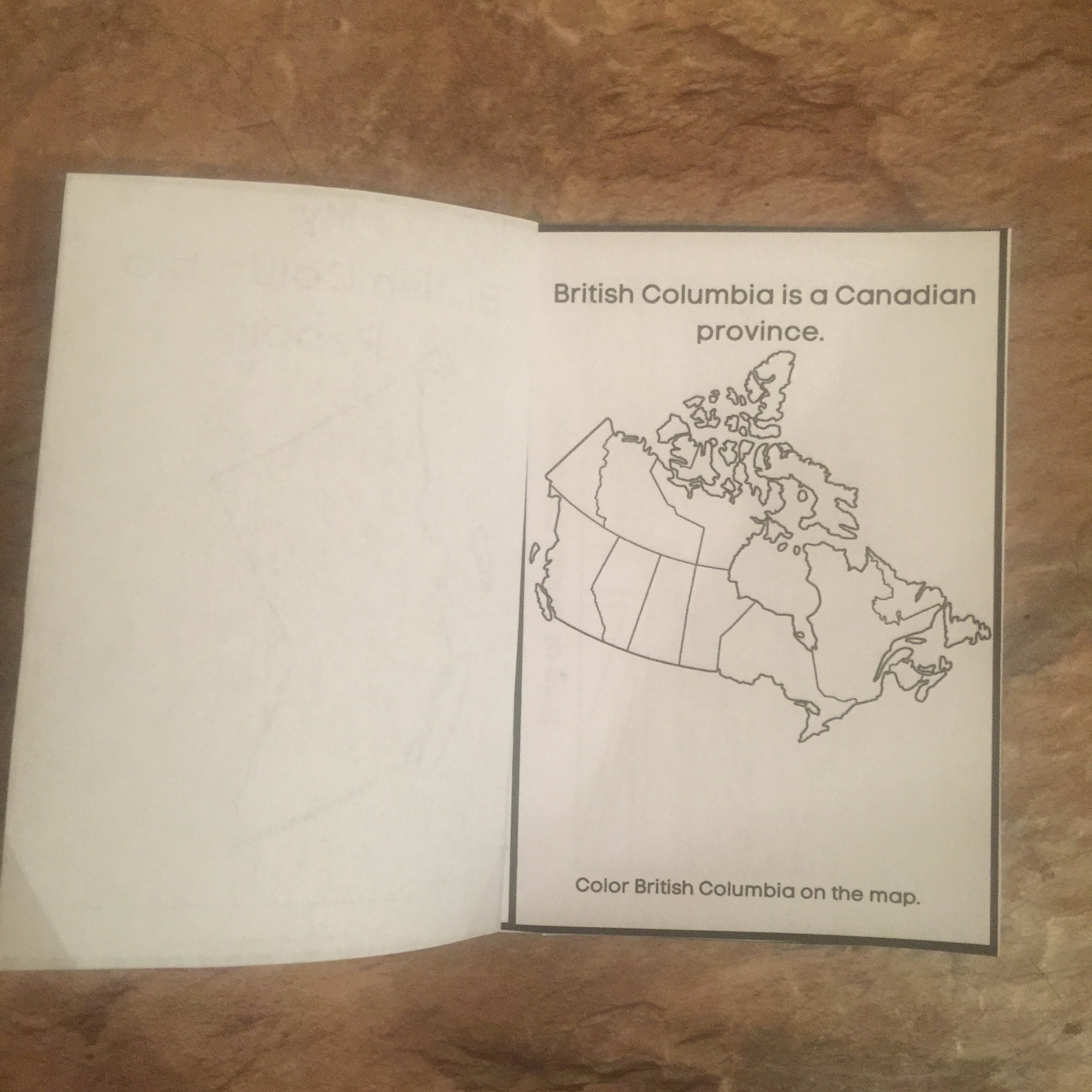 Canada Province Mini Booklets for Homeschool and Classroom - Etsy Canada