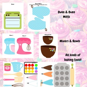 Dramatic Play Bakery Printable Set for Pretend Play & Learning in Class ...