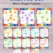 Shapes Learning Printable Pack Montessori Inspired Centers for Home ...