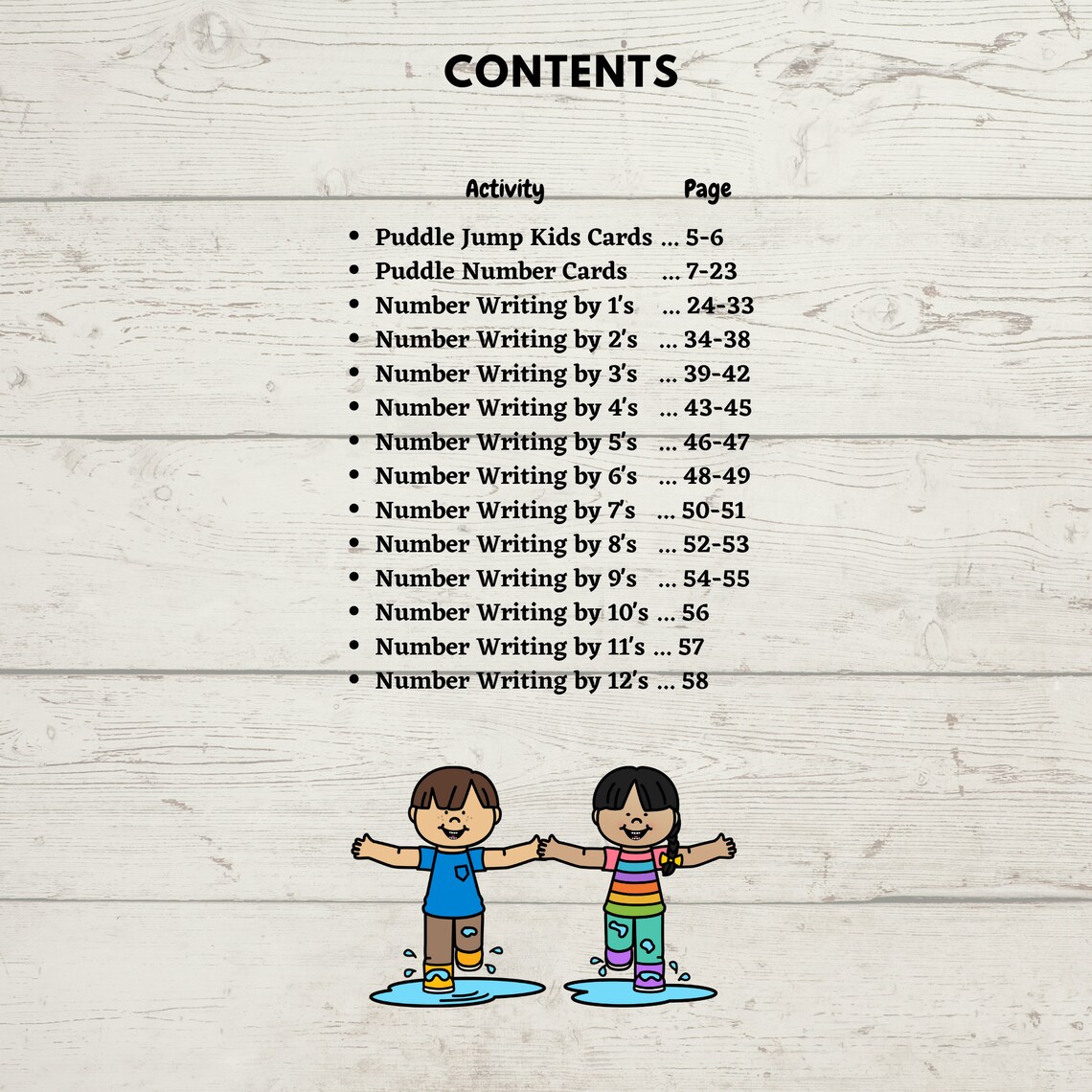 Count and Skip Counting Puddle Jump to 100 Learn Skip Counting and ...