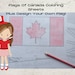 Flags of Canada and Provinces Coloring Pages, Plus Design Your Own Flag ...