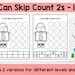 Skip Counting Printable Practice Set for Homeschool or Classroom ...