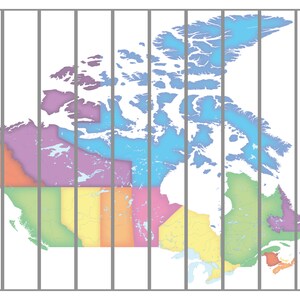 Canadian Geography and Flag Puzzles - Etsy Canada