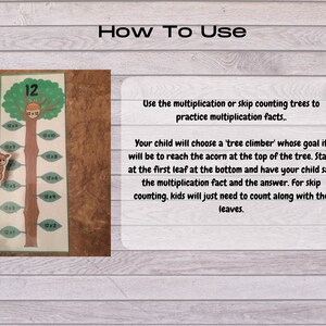 Multiplication Forest Climb - A Fun and Easy Way to Practice Times ...