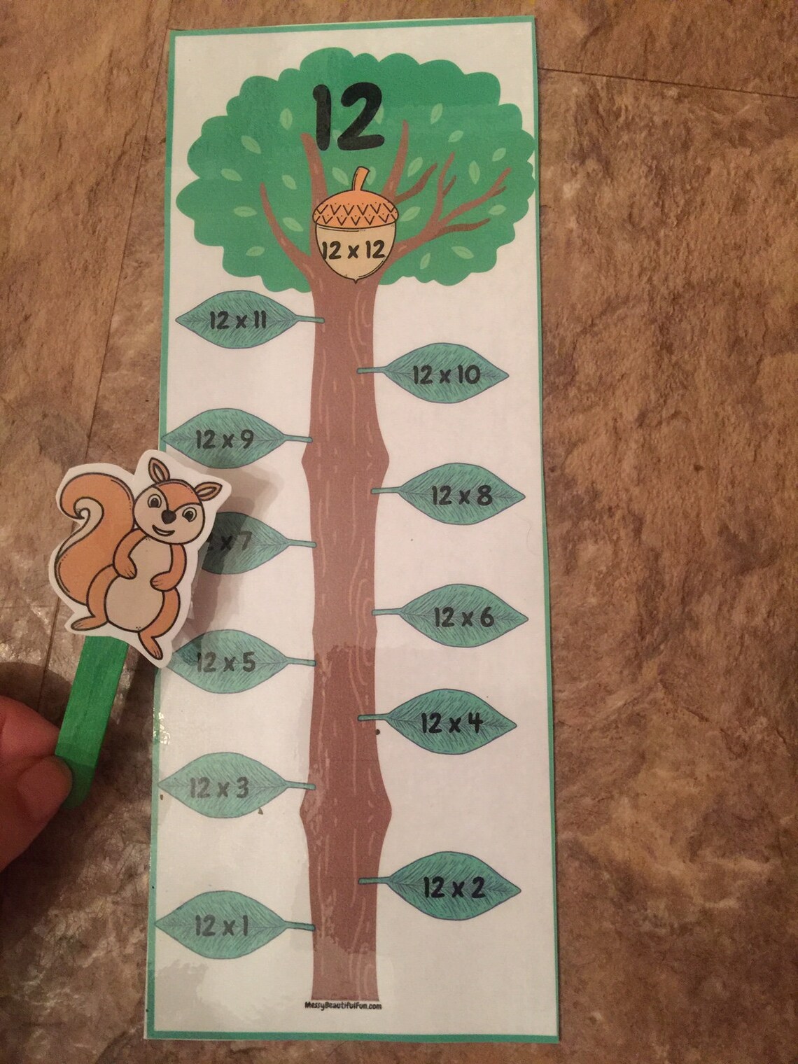 Multiplication Forest Climb A Fun and Easy Way to Practice | Etsy