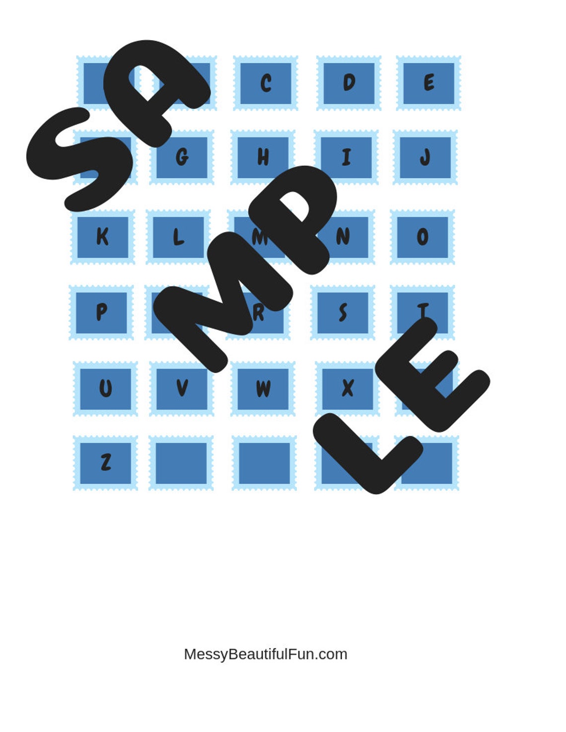 Sight Word Post Office Play Center - A Printable Play Center for ...