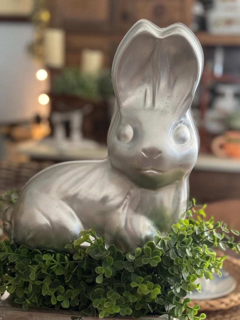 Vintage Bunny Cake Pan - Etsy