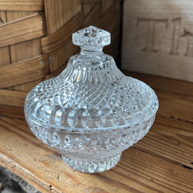 Crystal Candy Dish - Etsy