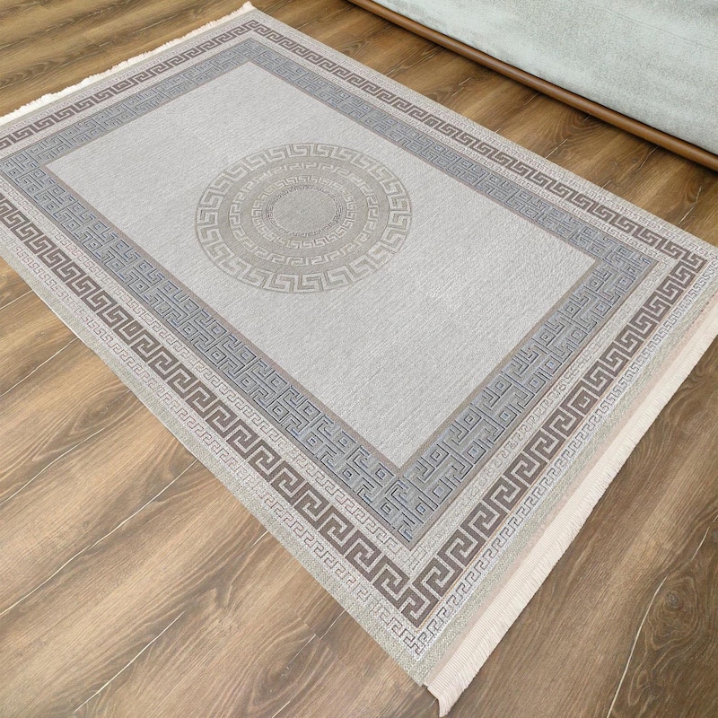 Greek Key Rug - Etsy