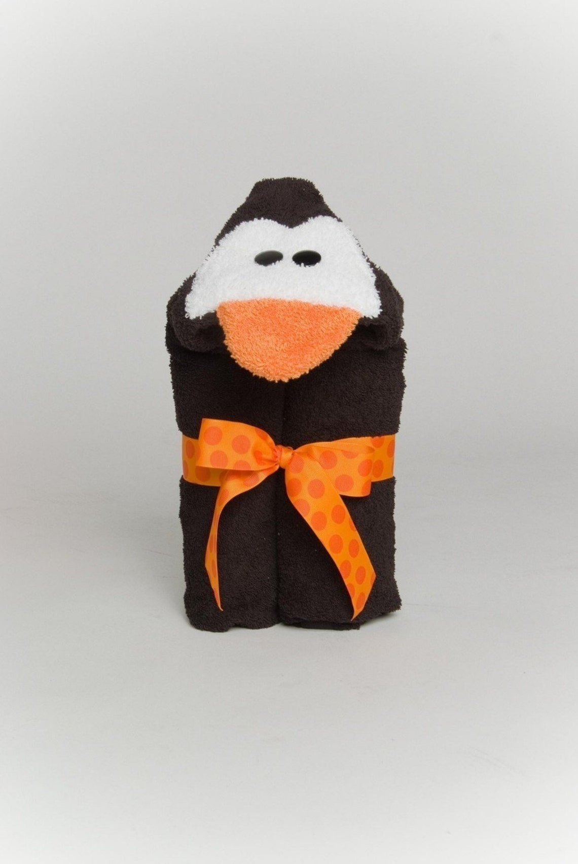 Penguin Hooded Towel - Etsy