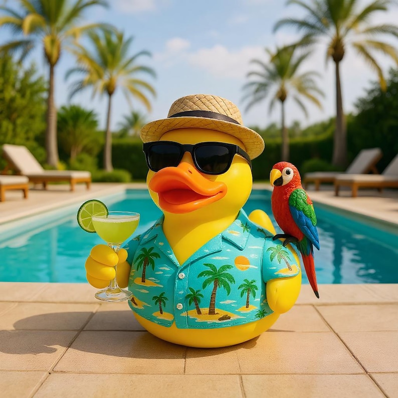 Jimmy Buffet Memorial Duck Jimmy Buffet Tropical Rainforest Accessories ...