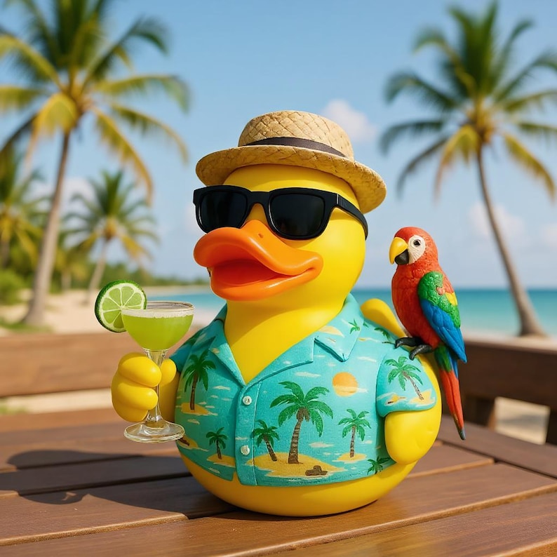 Jimmy Buffet Memorial Duck Jimmy Buffet Tropical Rainforest Accessories ...