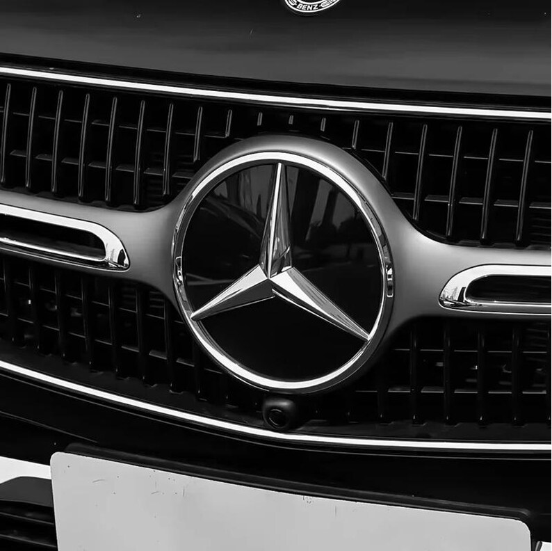 Mercedes Front Grille Chrome Star Badge for A C E Class GLA GLK CLA Cls ...